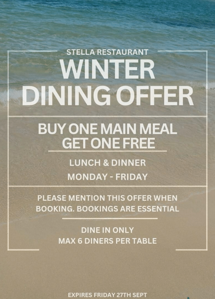 Promotions & Deals - Stella Restaurant